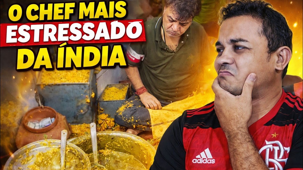 Reagindo: O CHEF MAIS ESTRESSADO DA ÍNDIA (Elias) - YouTube