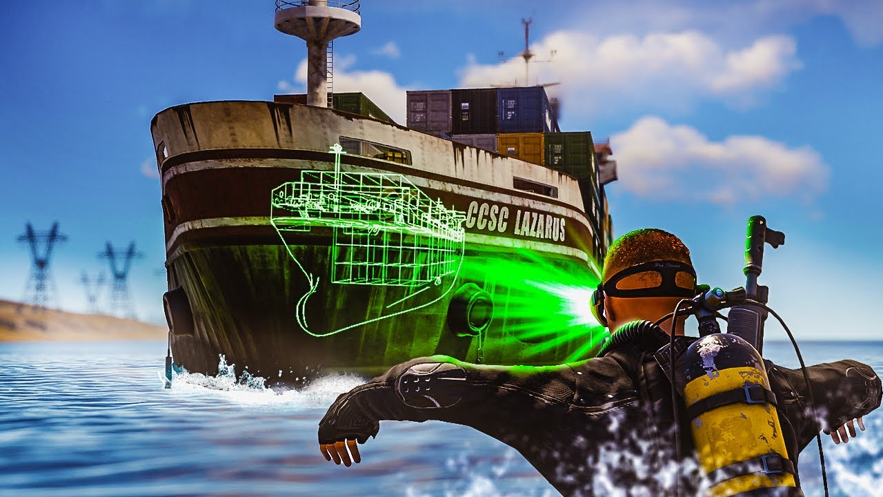 RUST - CARGOSHIP TAKEOVER feat. JordanRants & BlizzardID - YouTube