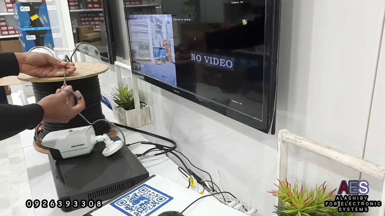 Hikvision POC Power Over Coax Camera DVR - YouTube