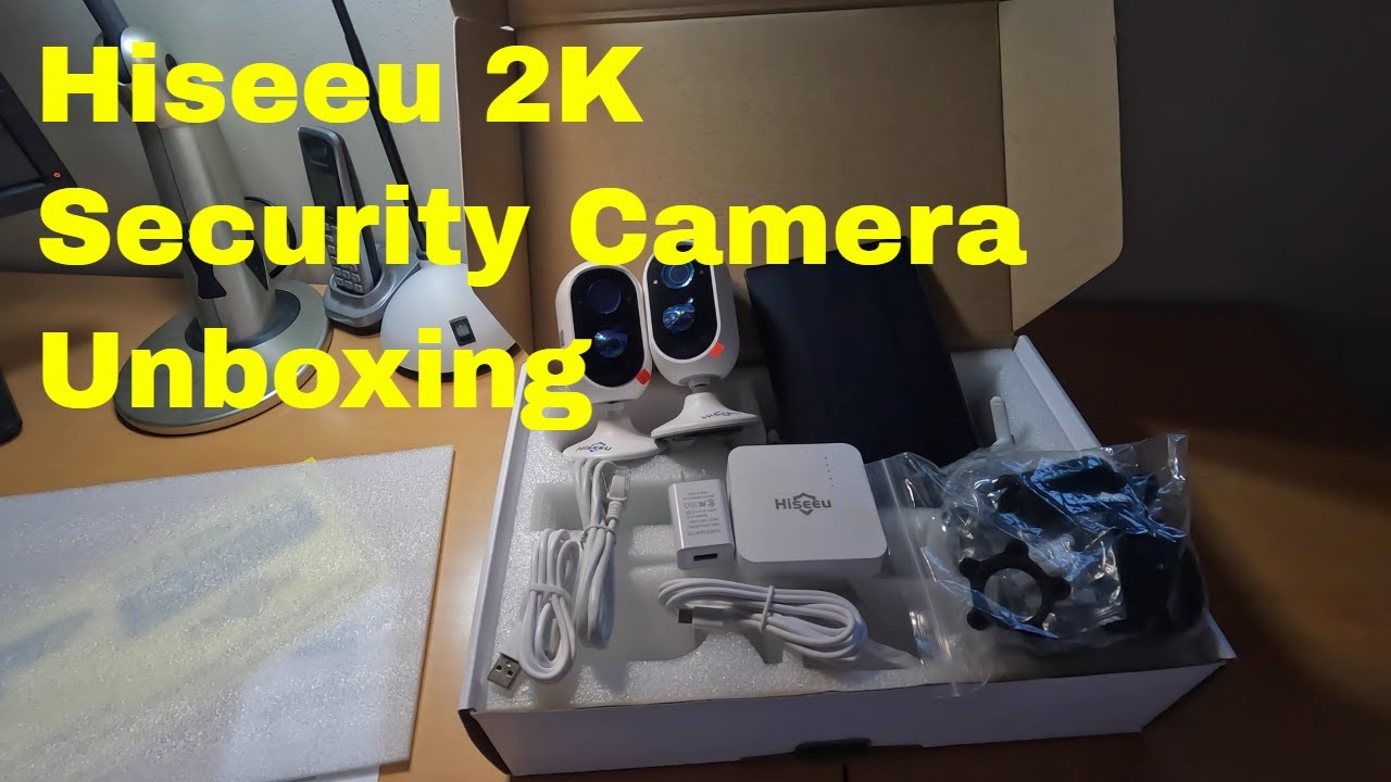 Home Video Security - Current setup and Unboxing Hiseeu 2K Security ...