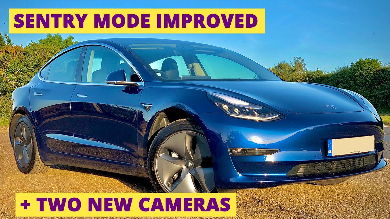 Two NEW cameras and improved sentry mode explored for Model 3 - YouTube