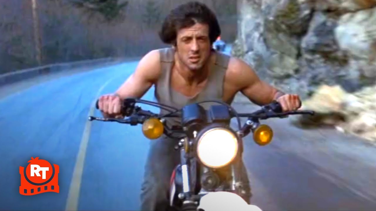 First Blood (1982) - Rambo's Motorcycle Chase Scene | Movieclips - YouTube