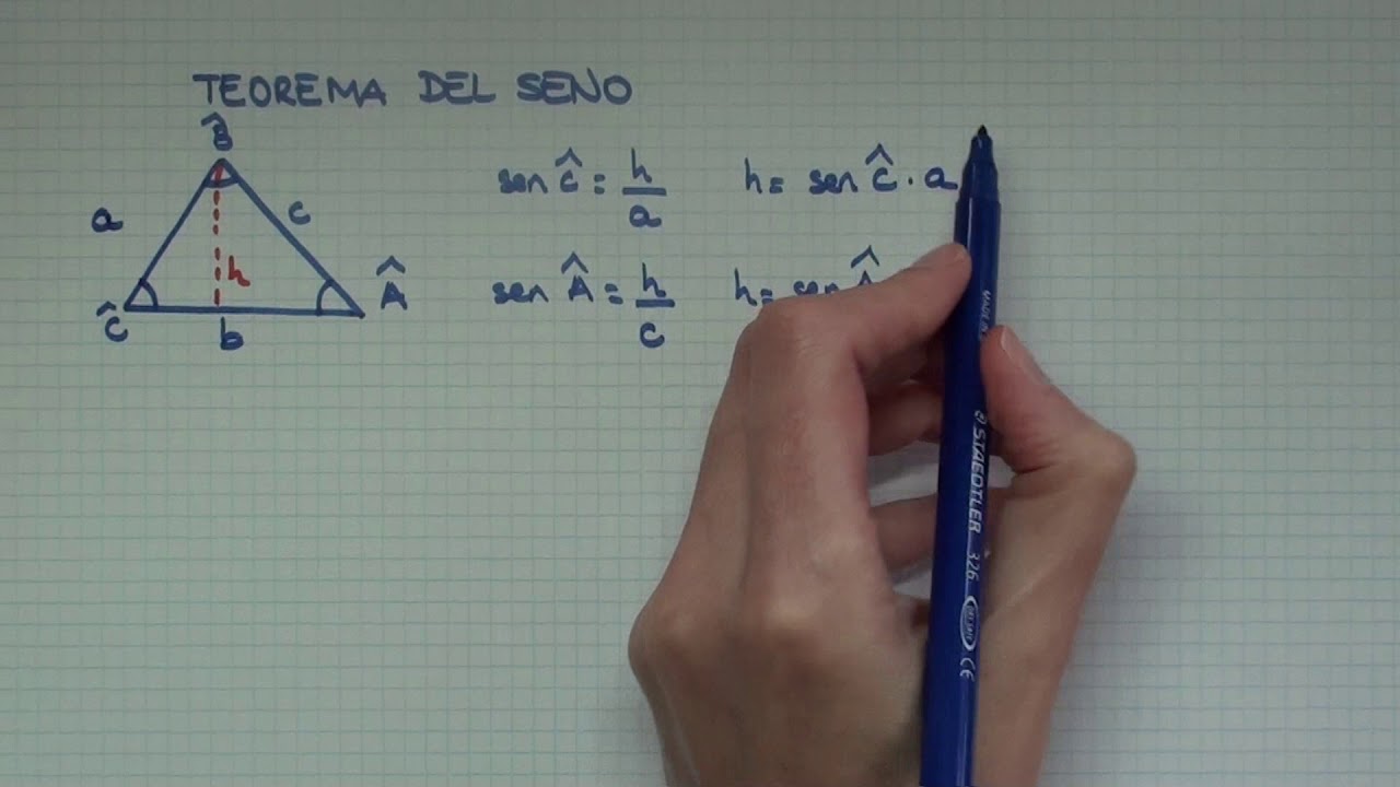 Teorema del seno - YouTube