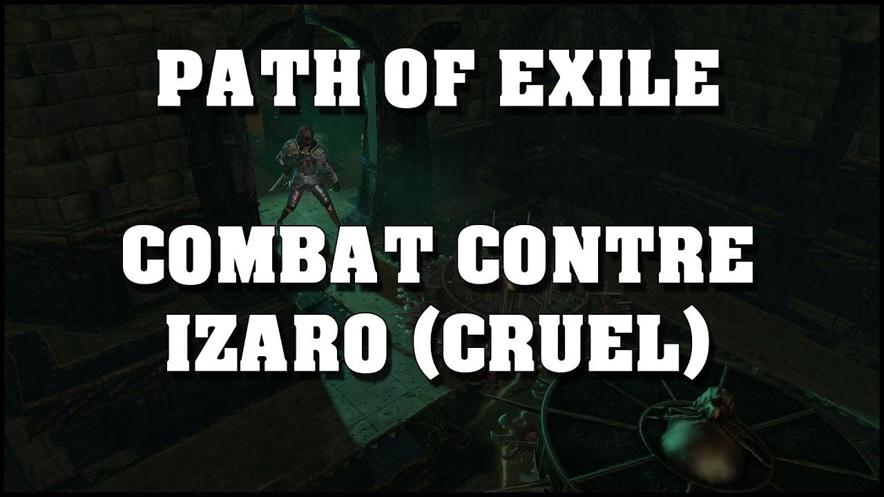 Path of Exile - Izaro forme finale (cruel) - YouTube