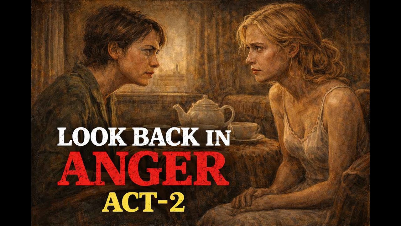 LOOK BACK IN ANGER (ACT-2) | JOHN OSBORNE - YouTube