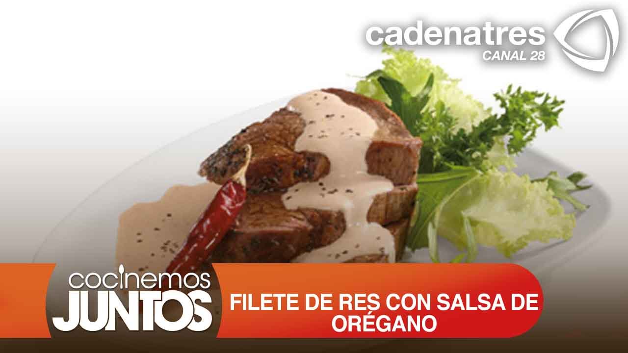 Cómo preparar Filete de res con salsa de orégano y jitomate - YouTube