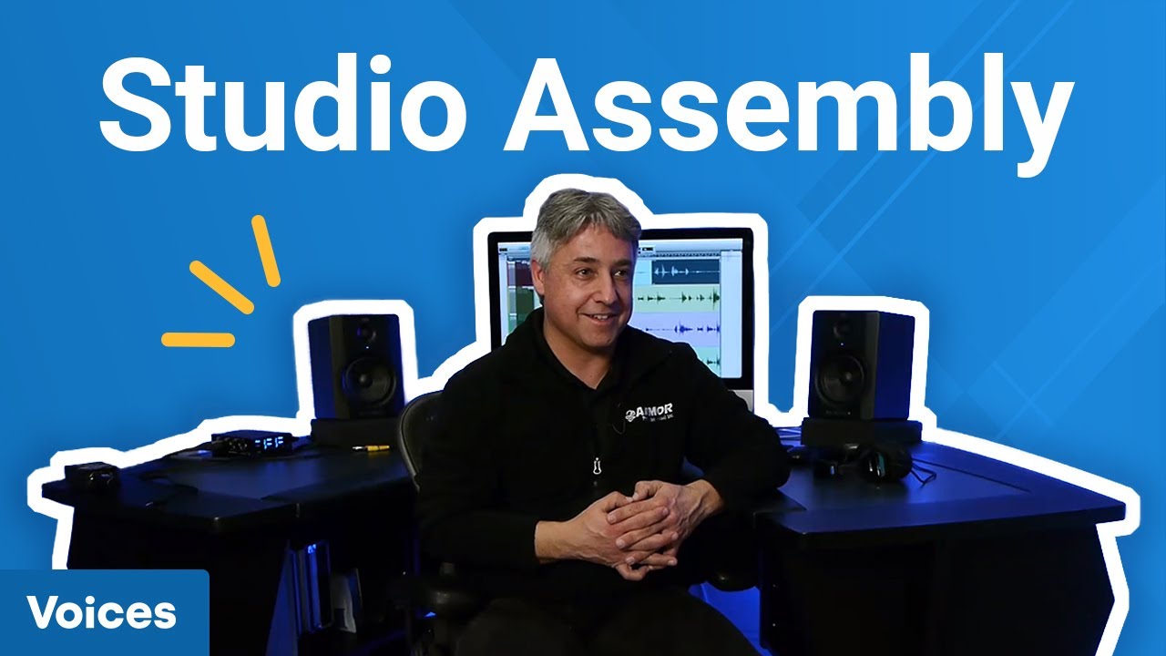 Voice Over Home Studio Assembly - YouTube