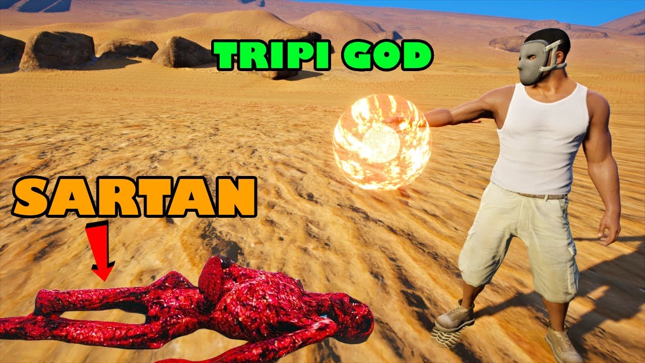 Franklin Become UNKNOWN GOD To END MEGA SATAN In GTA 5 | HELLvsHEAVEN ...