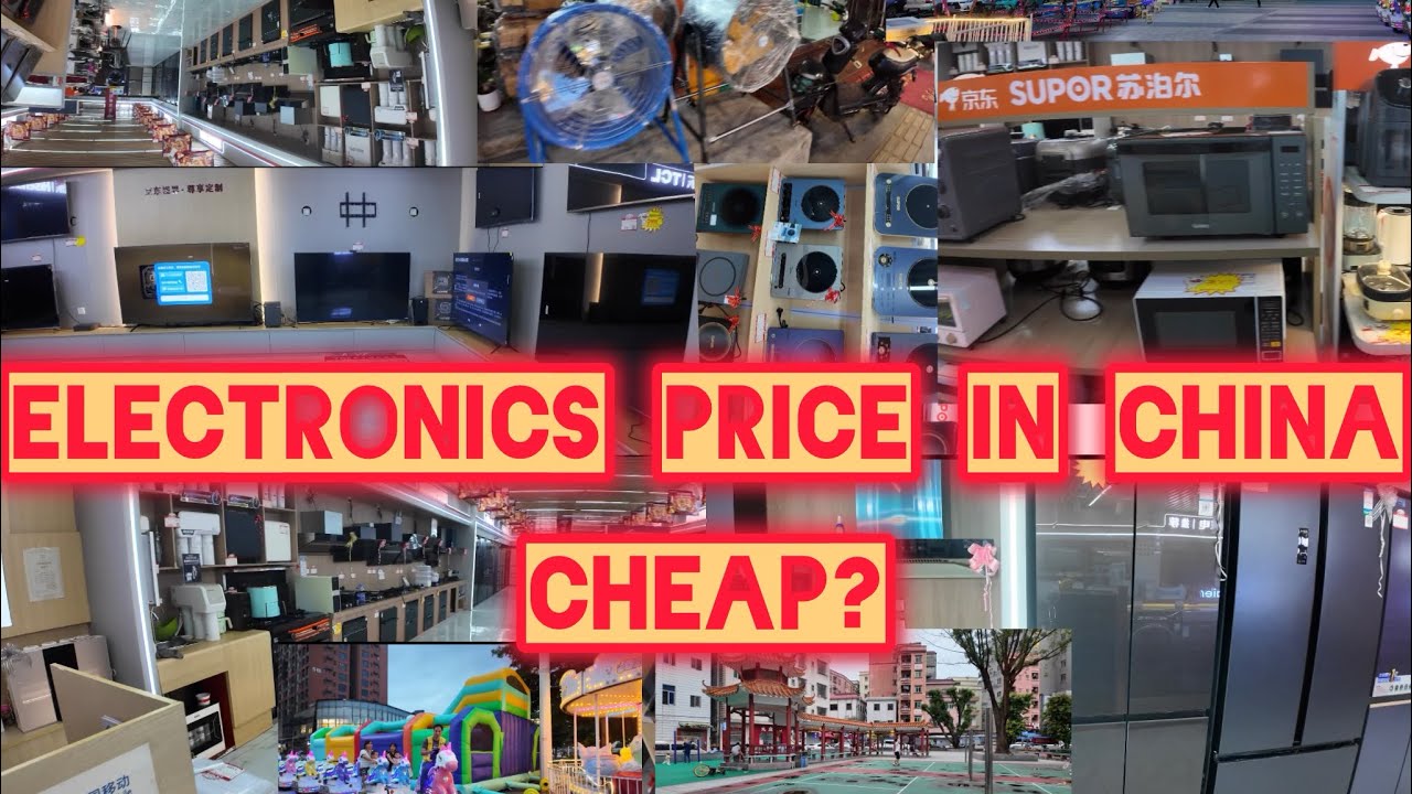 Electronics Prices in China l Cheap? l Dongguan Street Tour l Playing ...