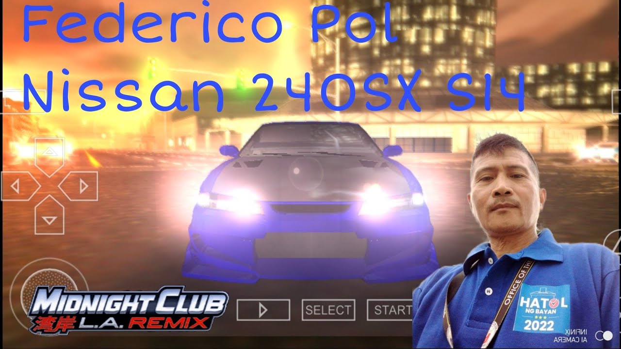 Federico Pol Nissan 240SX S14 || Midnight Club L. A. Remix Custom - YouTube