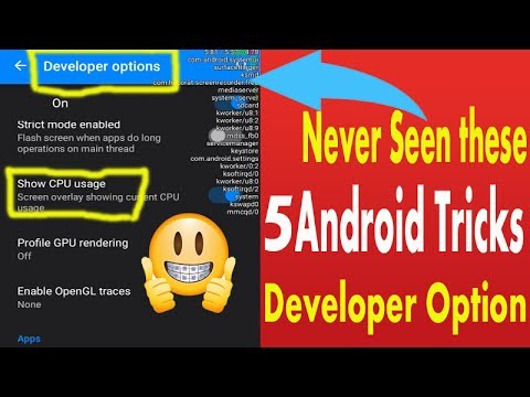 Unseen 5 Android Tricks 2017 | Feel new Experience with Android 2017 | Developer Options - YouTube