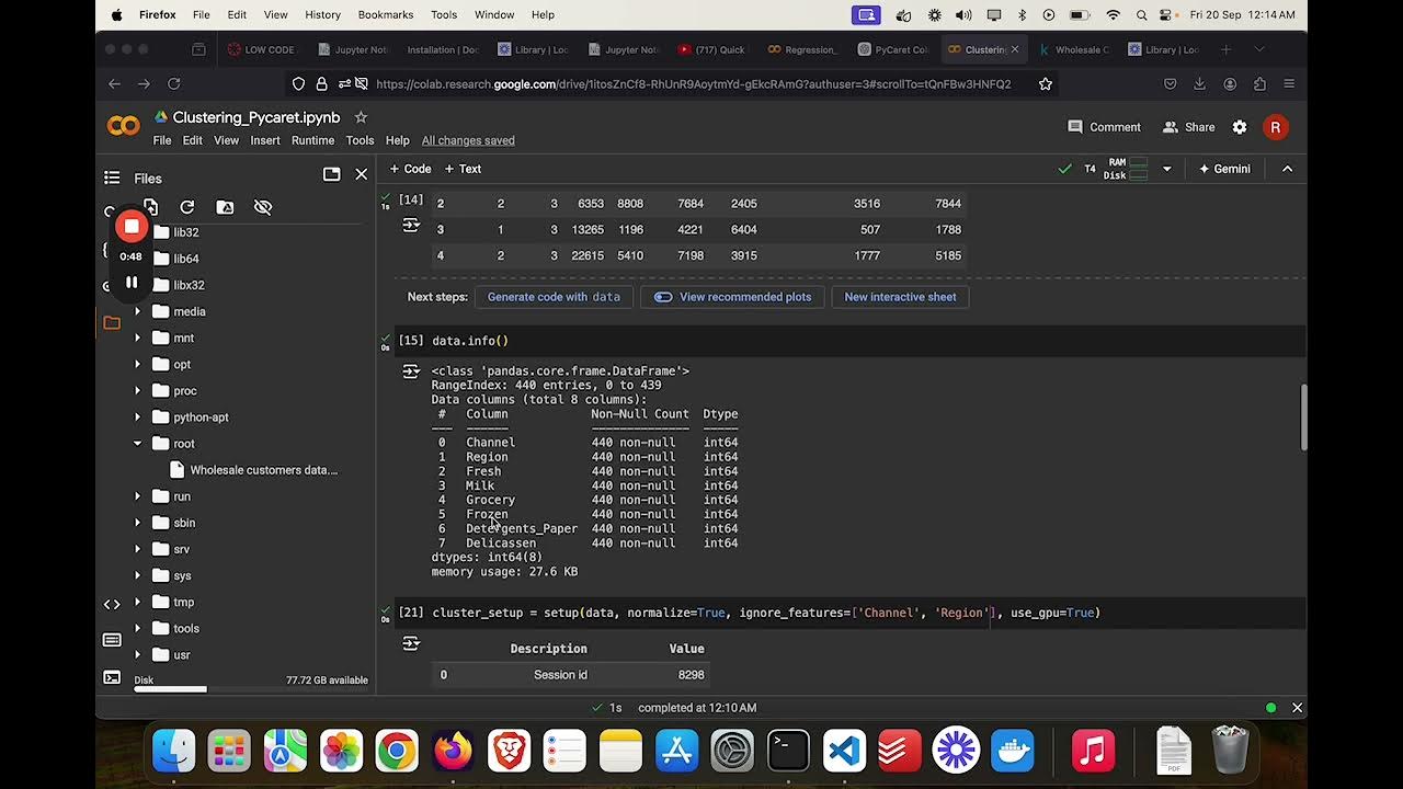 Clustering using Pycaret - YouTube
