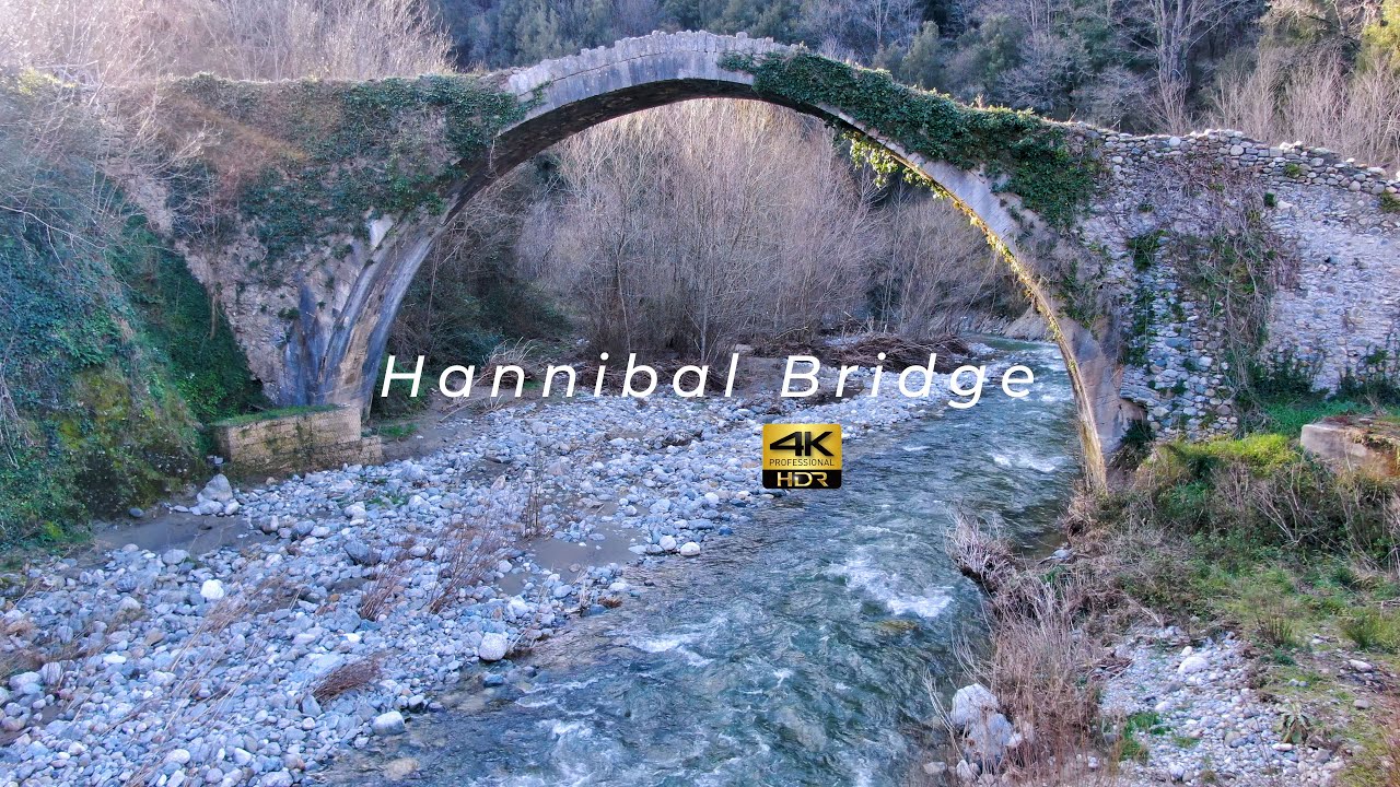 Scigliano, Hannibal Bridge - Calabria | DJI Mavic 2 zoom footage 4K ...