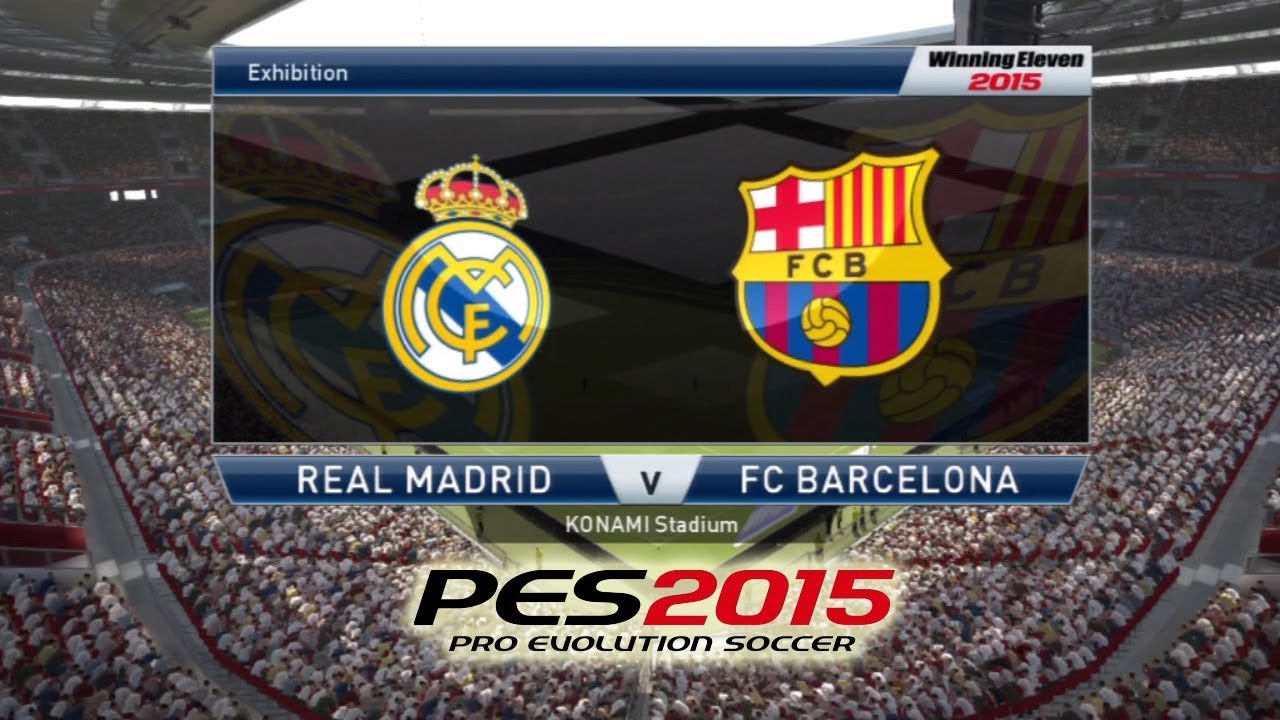 El Classico Real Madrid X Barcelona Pes 2015 (Pc) Gameplay 2025 - YouTube