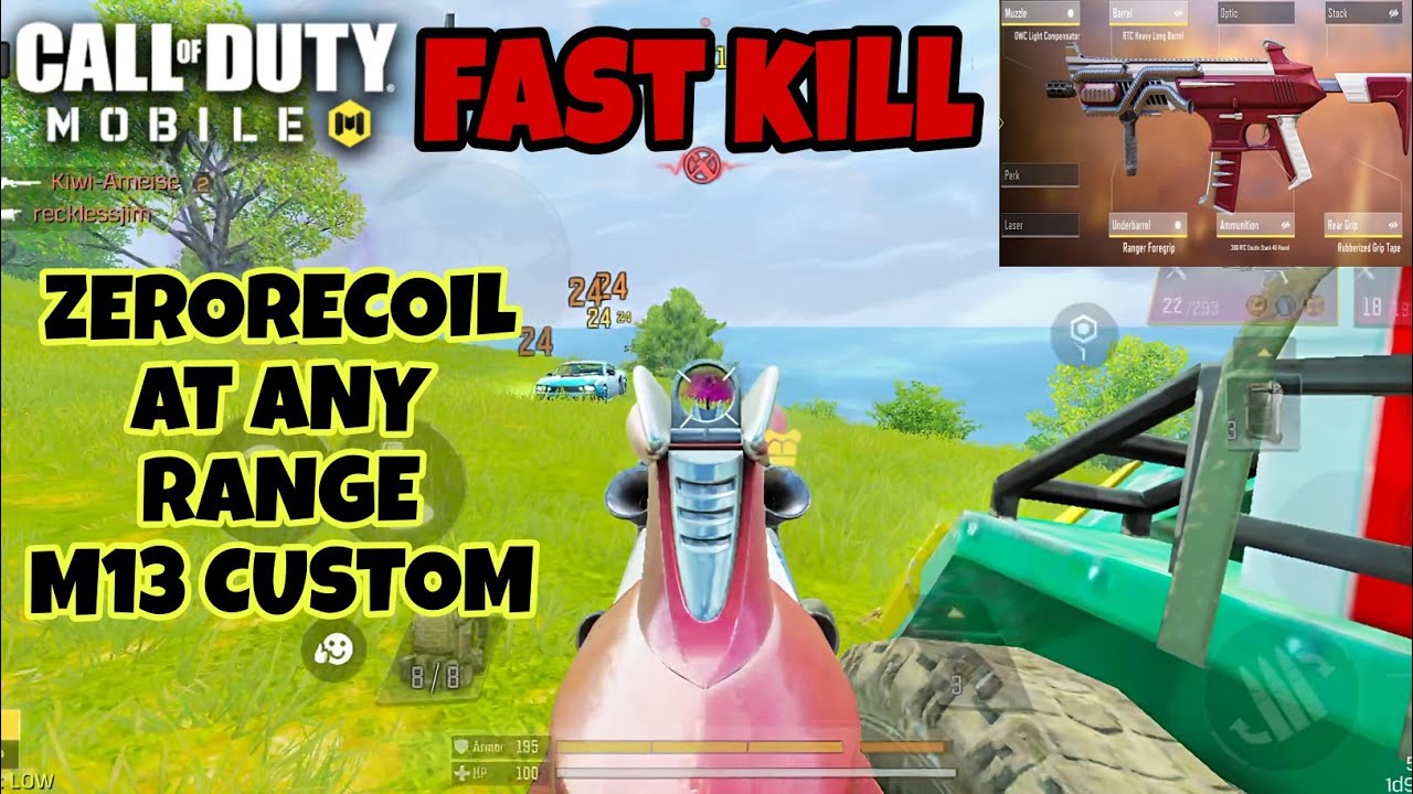 M13 Gunsmith: Secret META TAKING OVER CODM BR | BEST M13 LOADOUT FOR BR ...