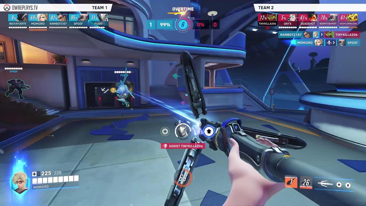mercy nerd by MOMOIRO — Overwatch 2 Replay B805HC - YouTube