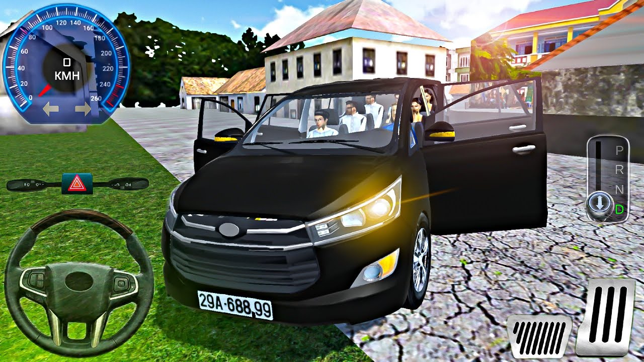 Car Simulator Vietnam #3 - Black Toyota Innova Car Driving - Car Game ...