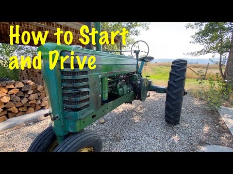 How to Start and Drive a 1943 John Deere B