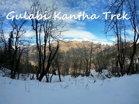 Gulabi Kantha Trek | Offbeat Winter Trek | Skiing | December 2021 # ...