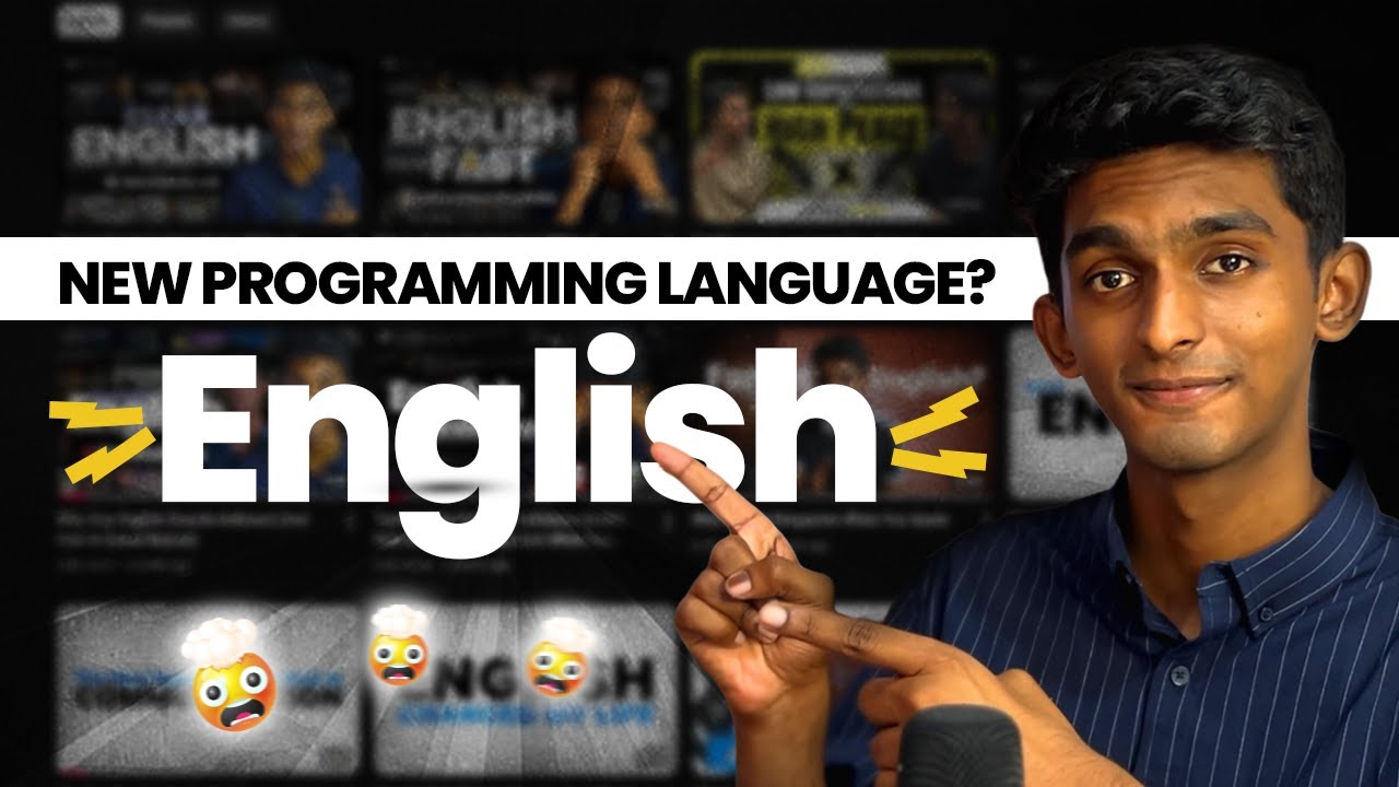 English Is the Next-Gen Programming Language - YouTube