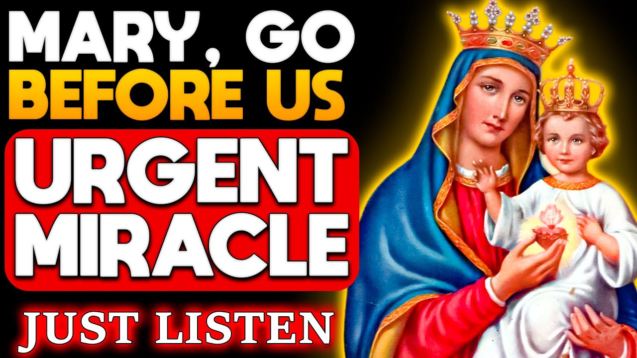 🛑 PRAY TO OUR LADY OF MIRACLES TO SAVE OUR PLANET | BE BLESSED BY HOLY ...