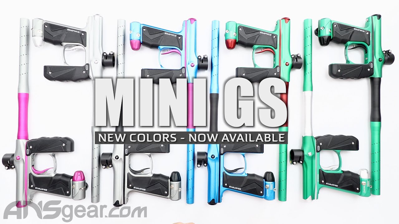 Empire Mini GS TP Paintball Gun - New Colors - YouTube