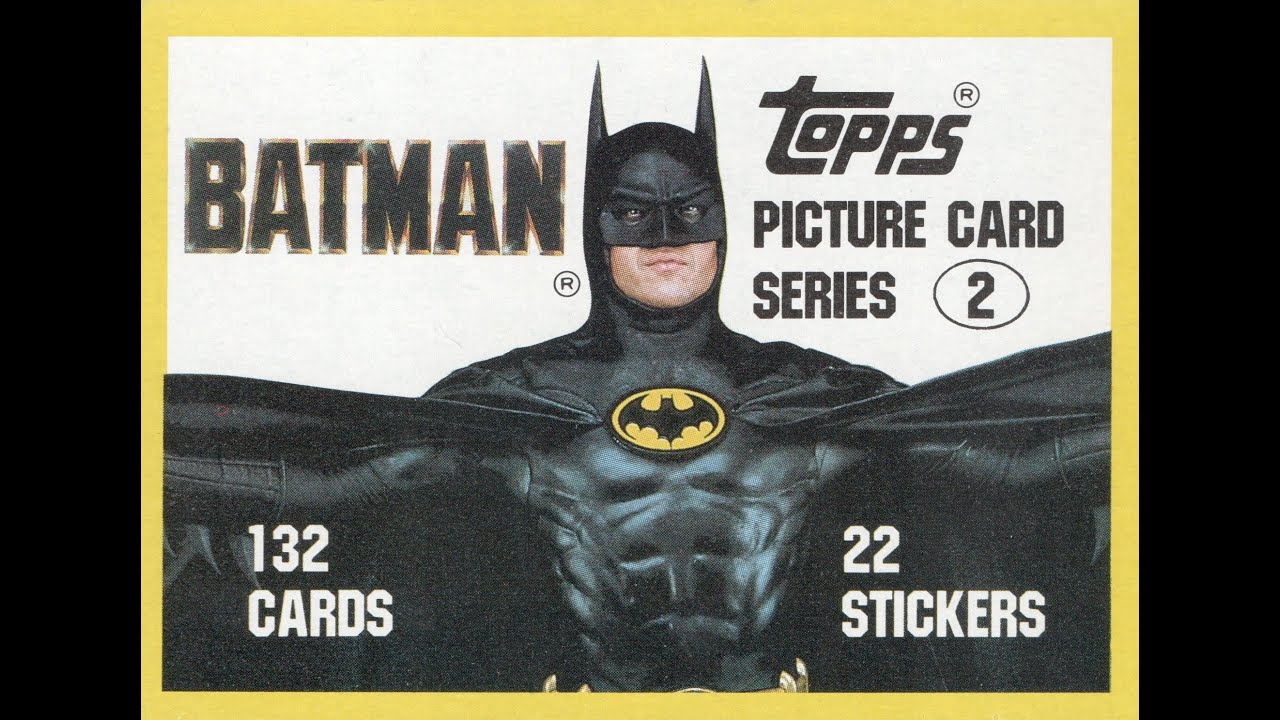 Batman (1989) - Trading Cards and Stickers [Series 2] - YouTube