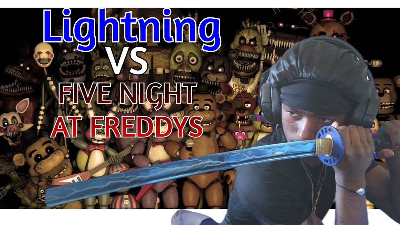 CONQURING FIVE NIGHTS AT FREDDYS Lightning vs FANF [First Four Games ...
