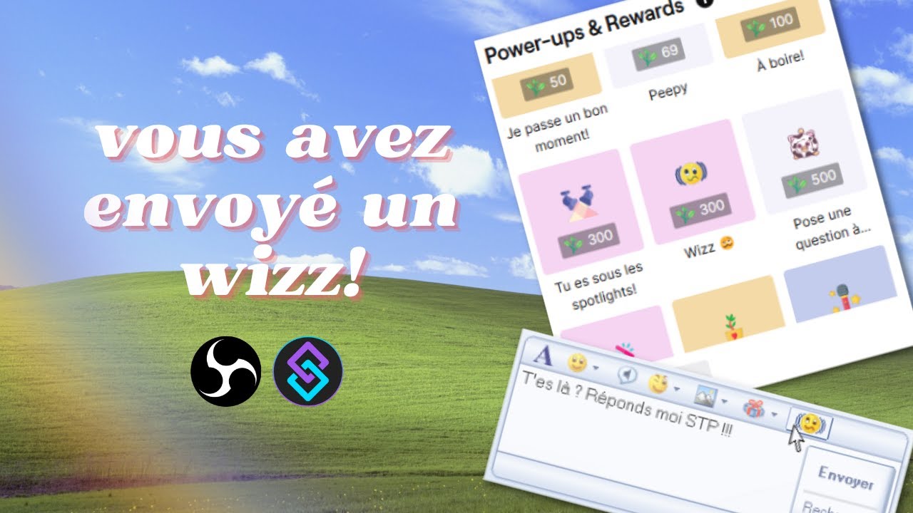 Tu Connais MSN? Fais Revivre les Wizz sur ton Live! - YouTube
