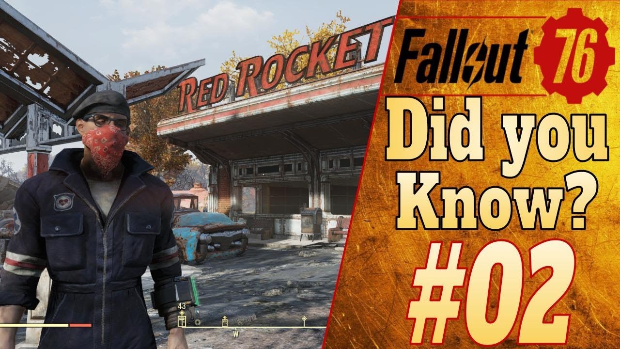 Fallout 76 [Did you know?] - All Red Rocket(s) Have [My Stash Box ...