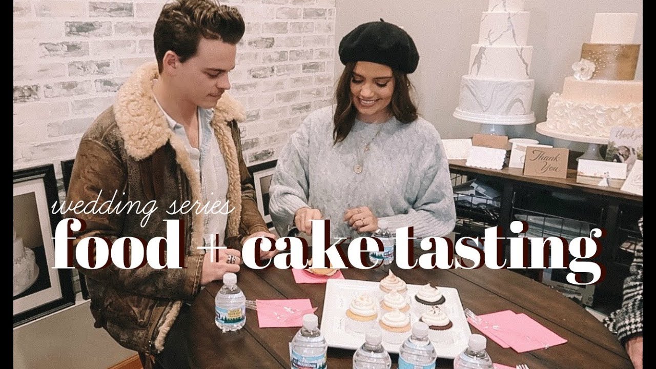 WEDDING SERIES: Food + Cake Tasting! - YouTube