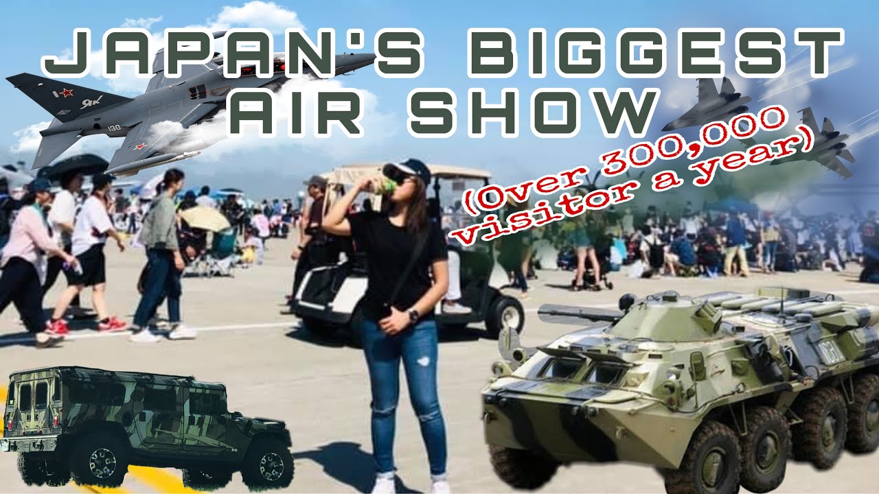 JAPAN'S BIGGEST AIR SHOW | MISAWA AIR BASE FESTIVAL | AIR FORCE | V002 ...