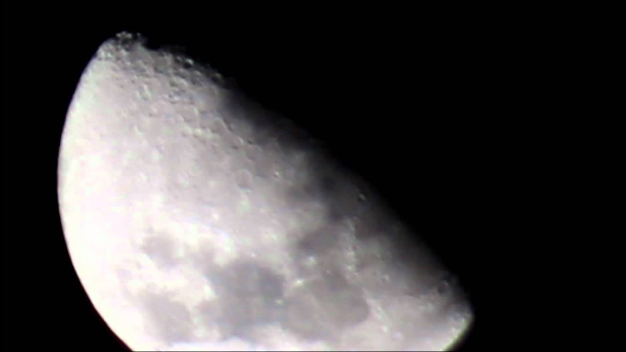 Moon Recording (Canon EOS 600D, 200mm Lens, 3-10x Zoom) - YouTube