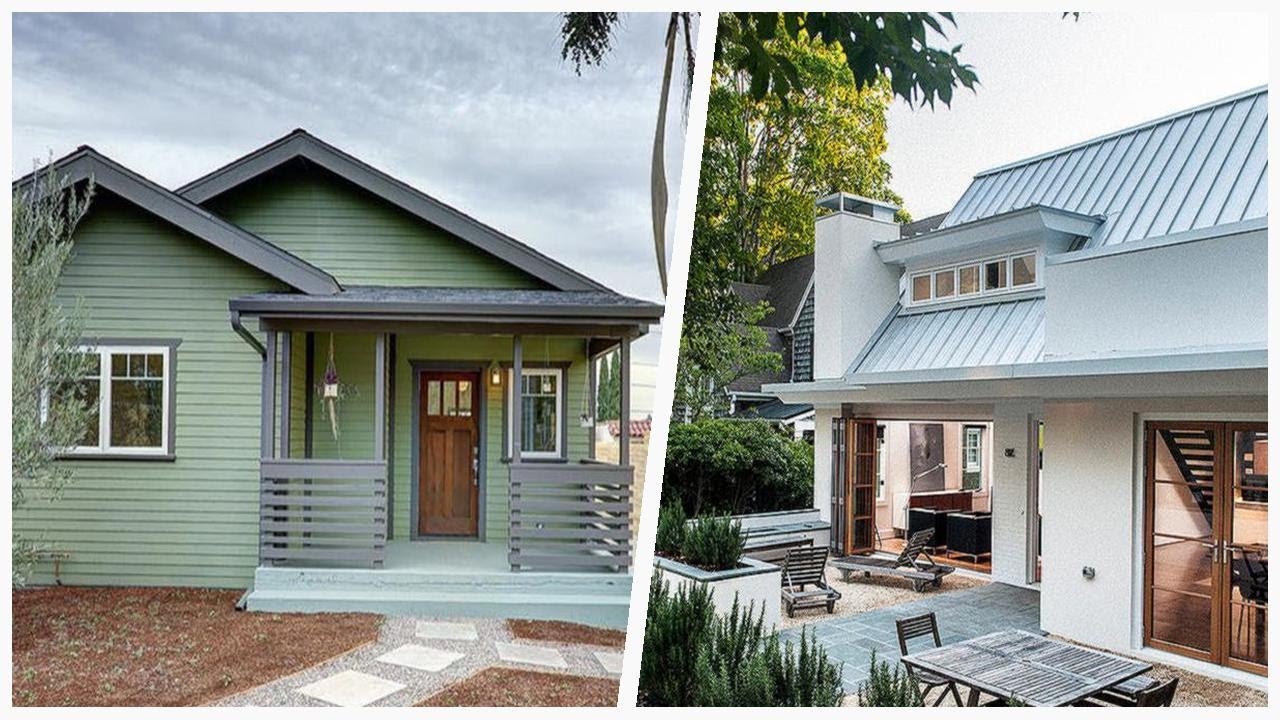 75 Small Transitional Exterior Home Design Ideas You'll Love 🔴 - YouTube