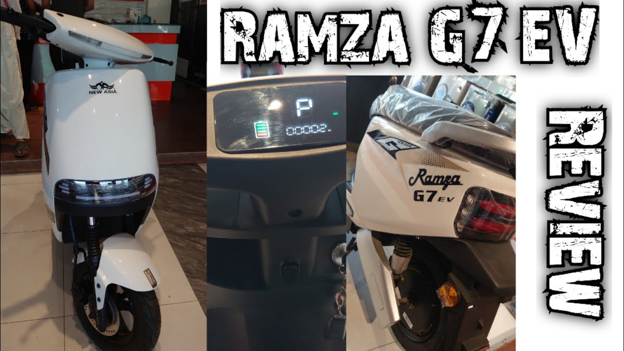 New Asia Ramza G7 EV Review - Price - Battery - Kilometers Travel - Electric Bike - Scooty - YouTube