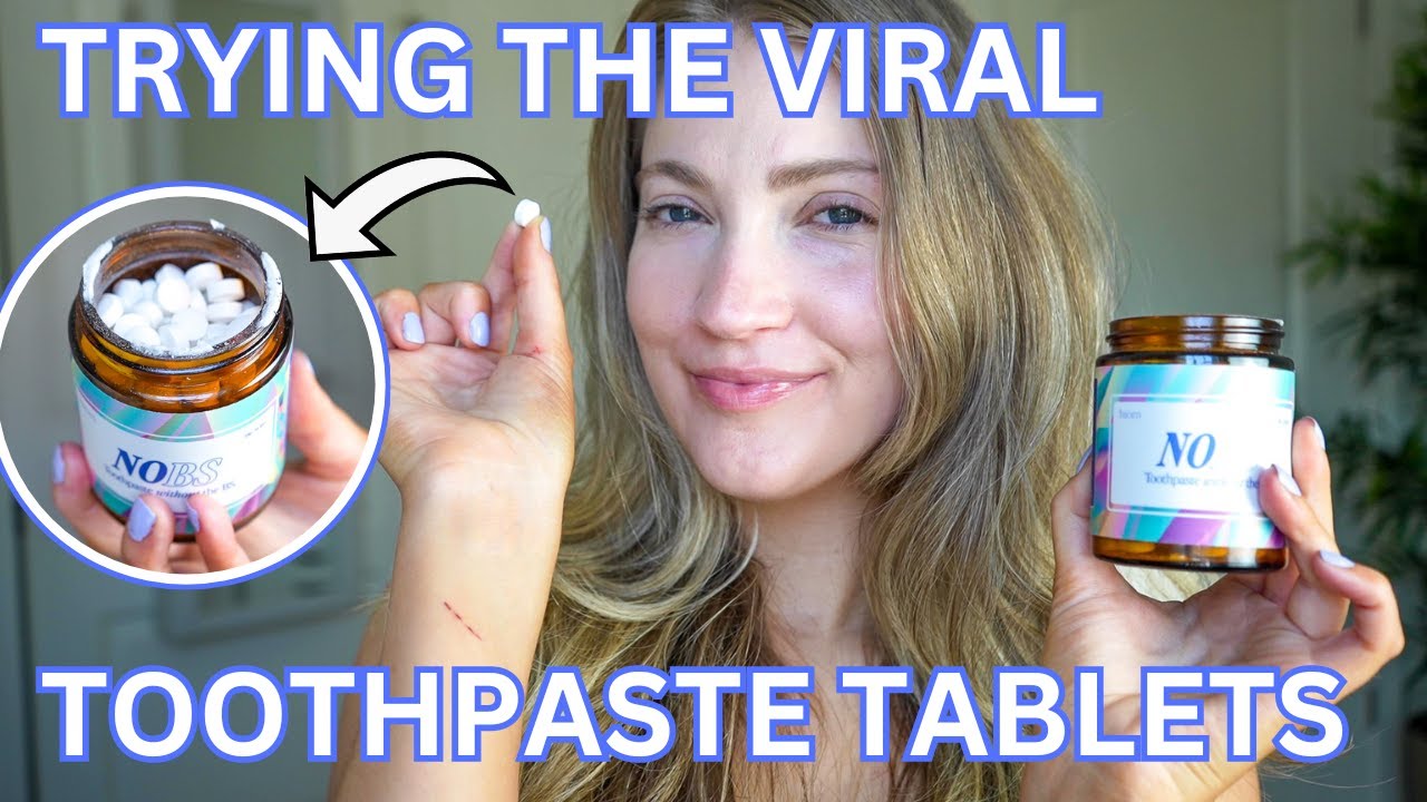 I Tried The Viral Toothpaste Tablets | Fluoride-Free Toothpaste | Biom ...