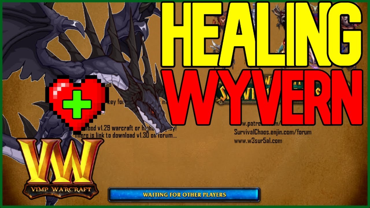 Survival Chaos in Warcraft 3 | HEALING WYVERNS BONUS?! - YouTube