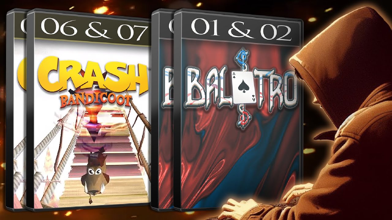 [Retrogue] Crash Bandicoot 06 & 07 | Balatro Demo 01 & 02 - YouTube