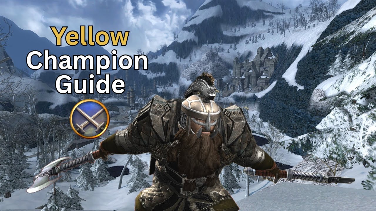 Lotro Champion Yellow Line | The Deadly Storm| Gameplay and Rotations ...