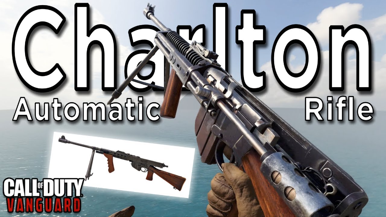 Charlton Automatic Rifle (NZ-41) WW2 Roleplay in Call of Duty Vanguard ...