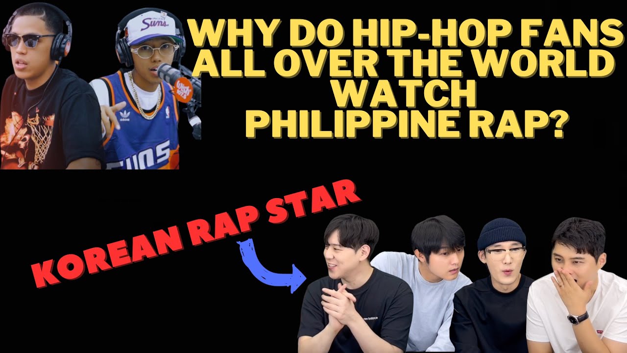 KOREAN Rap Star First Time Listening to Filipino Rap Music! (Nik Makino ...