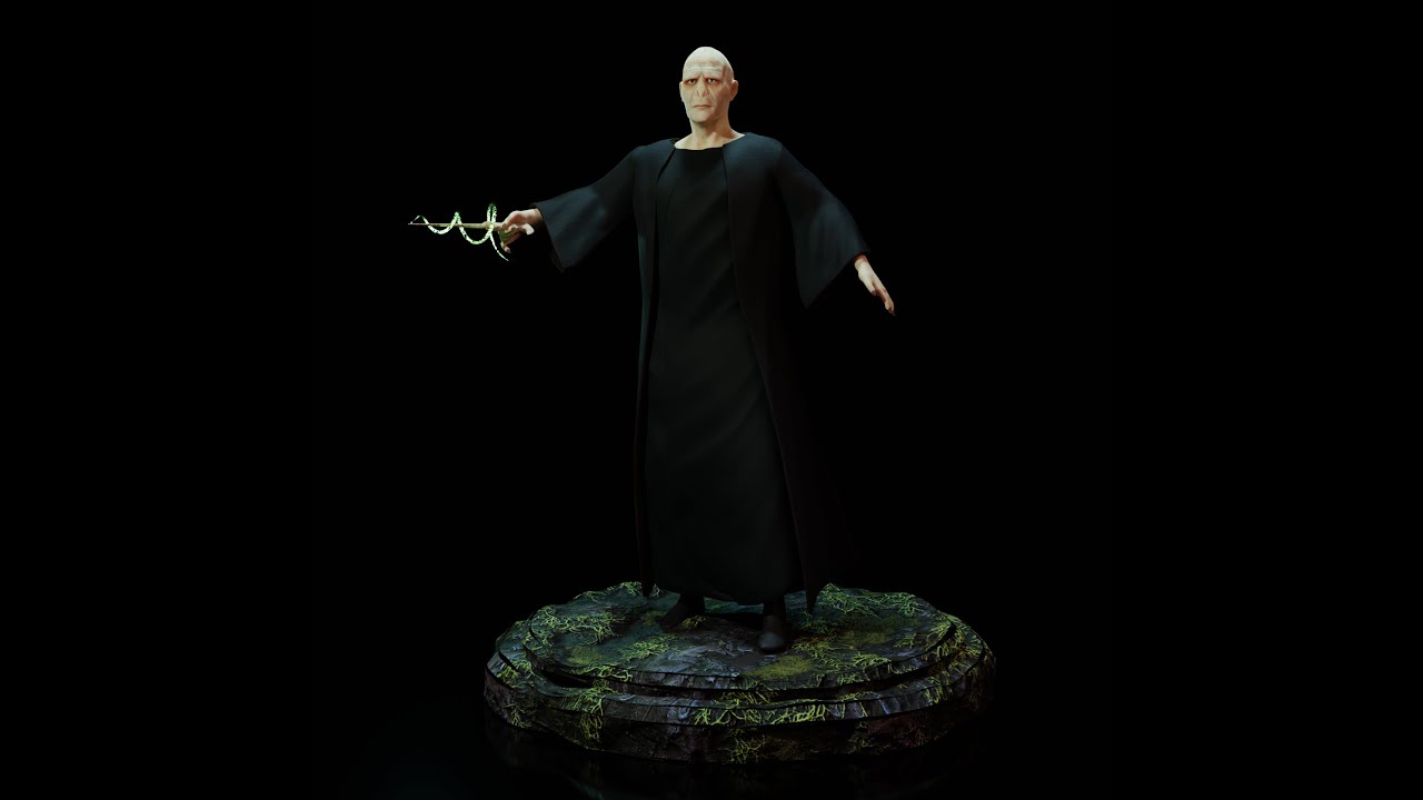Harry Potter - Lord Voldemort Part-2 ( Timelapse ) - YouTube