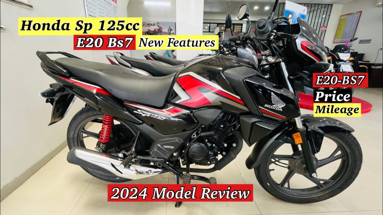 2024🔥Honda Sp 125 cc E20 BS7 Details Review | New Features-Price ...