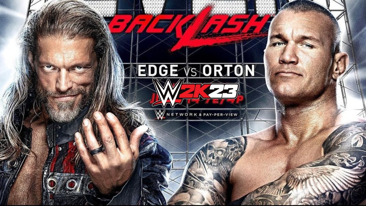 LIVE rende orten vs edge backlash 2023 WWE 2K23 Gameplay LIVE - YouTube