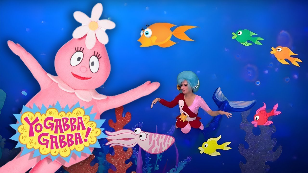 Mermaid Magic Adventure | Yo Gabba Gabba | Cartoons for Kids ...