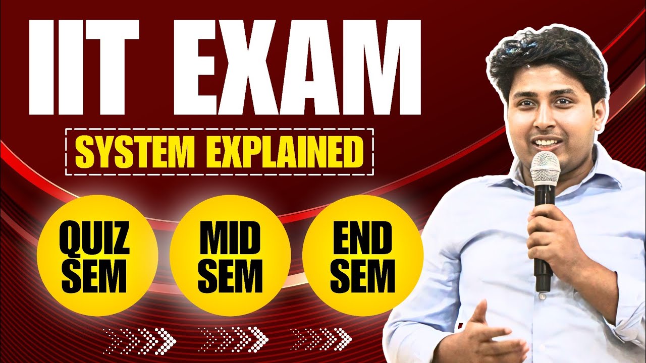IIT Exam System Explained || Quiz, Mid Semester, End Semester ...