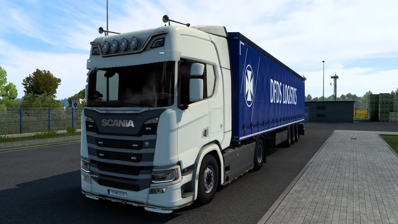 Logistics ROBTRANS # SCANIA R HIGH ROOF/ EuroTruckSimulator 2 / LWÓW 🇺🇦 ...