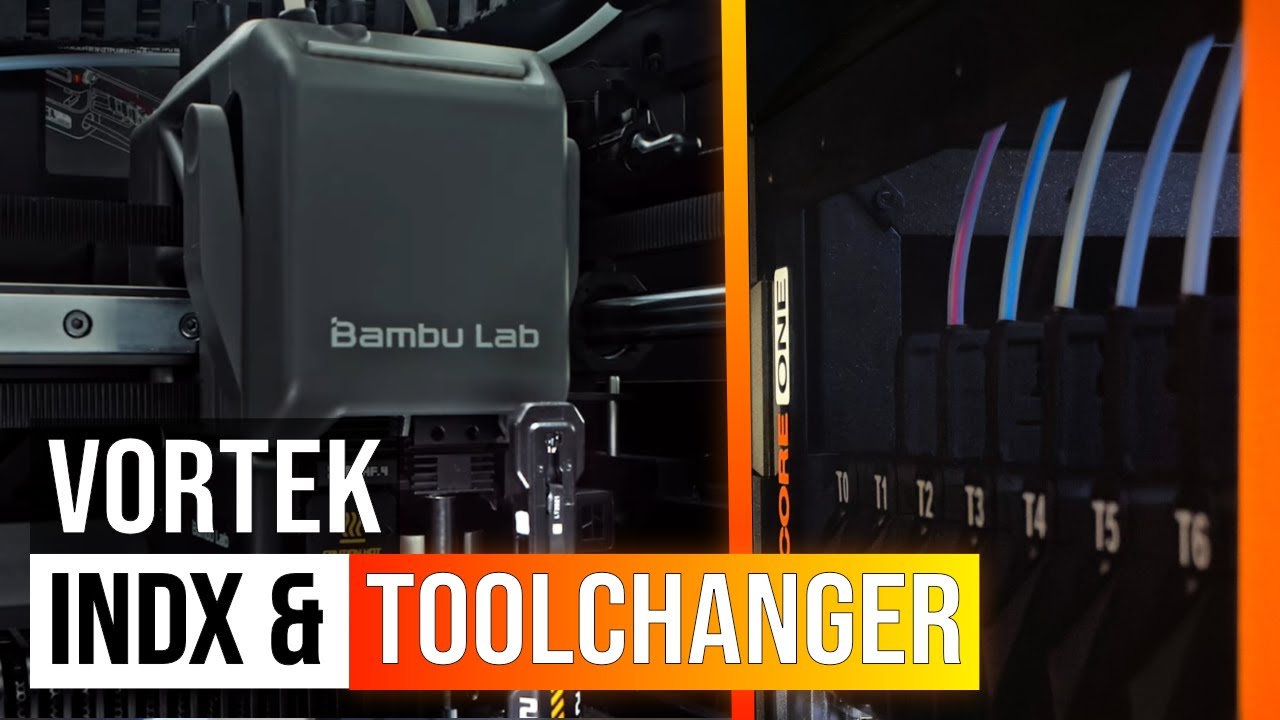 Prusa Bondtech INDX & Bambu Lab Vortek - NextGen 3D Druck - YouTube