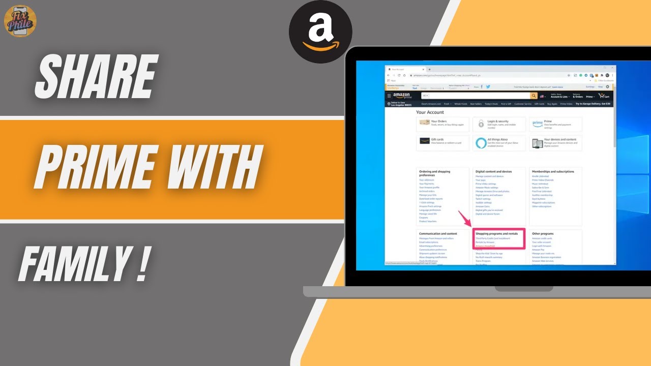 How To Share Amazon Prime Membership With Family (2025) | Easily Share ...
