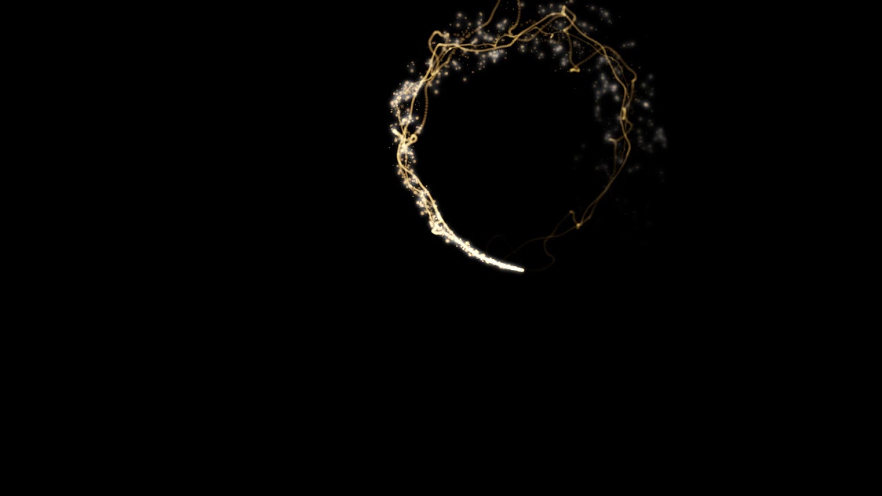 Gold Particles Text Effects footage | Golden Particles Video | Text ...